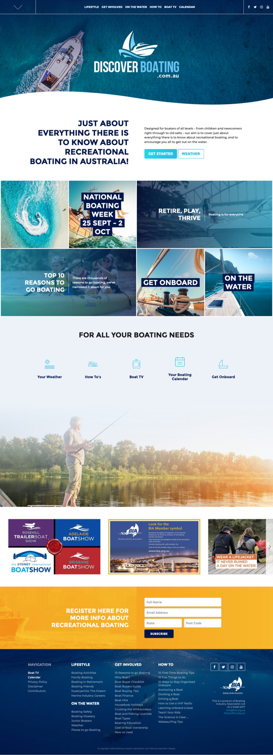 Discover Boating | Intervision Design Avalon Sydney